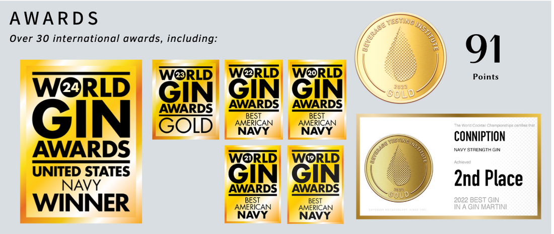 Conniption Navy Strength Gin | Bold & Refined Artisan Spirit – Shop ...